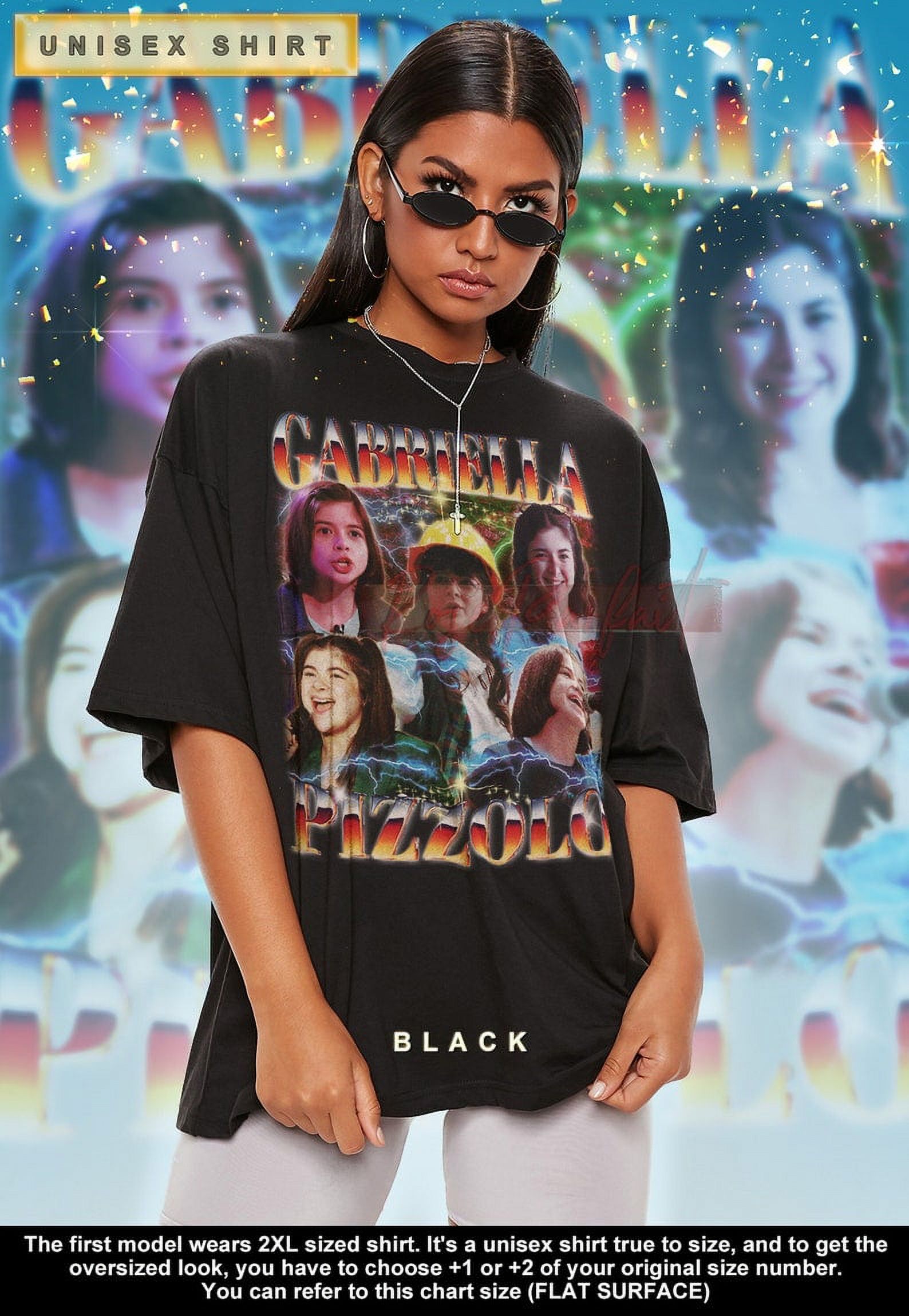 GABRIELLA PIZZOLO Homage Tee - Gabriella Pizzolo Fans Gifts, Gabriella Pizzolo Kids Shirt ...