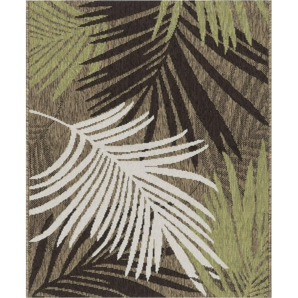 Palm Leaf Outdoor Rug