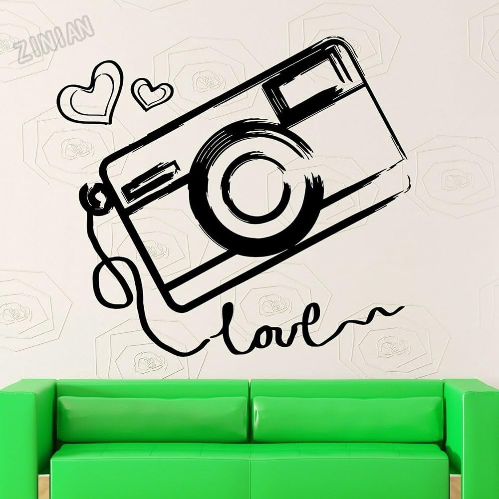 GADGETS WRAP Wall Decal Vinyl Sticker Camera Photography Love for ...