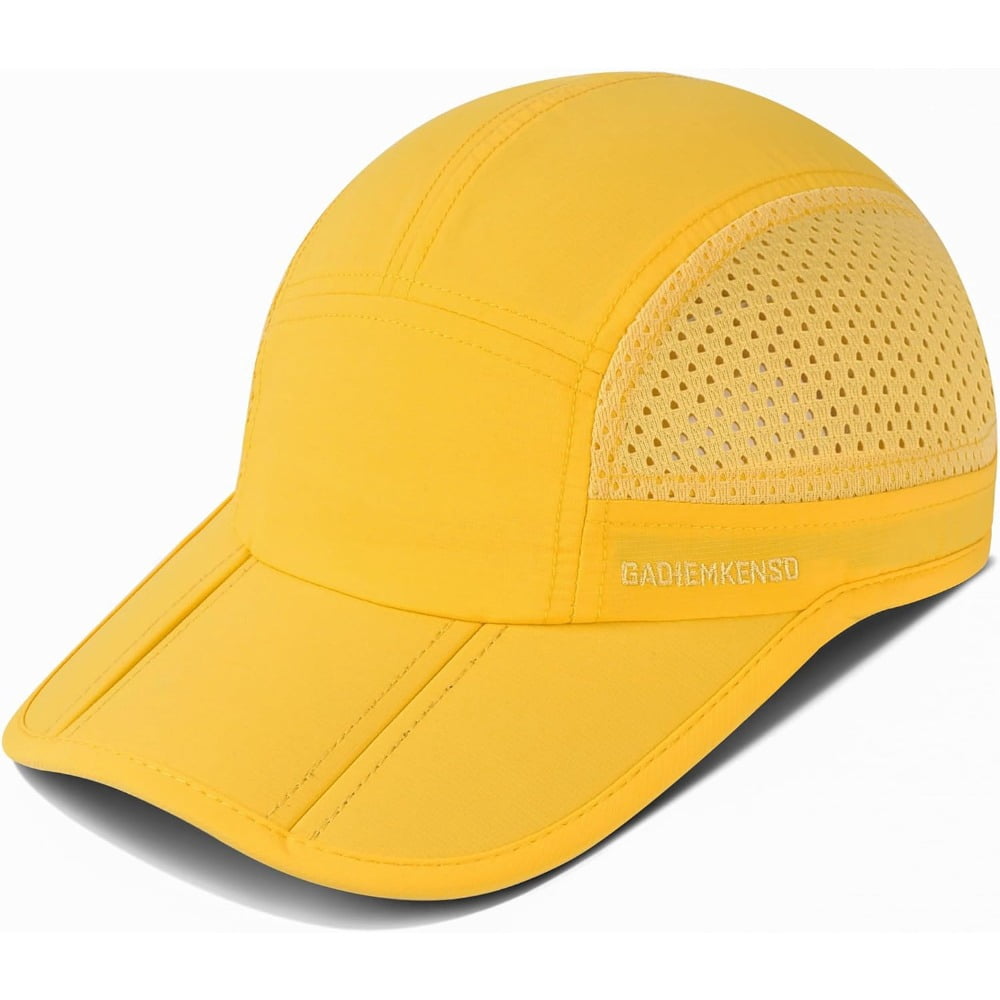 GADIEMKENSD Mens Folding Outdoor Hat Long Brim UPF 50+ Sun Protection ...