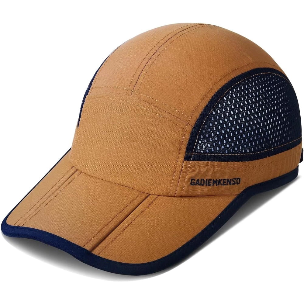 GADIEMKENSD Mens Folding Outdoor Hat Long Brim UPF 50+ Sun Protection ...