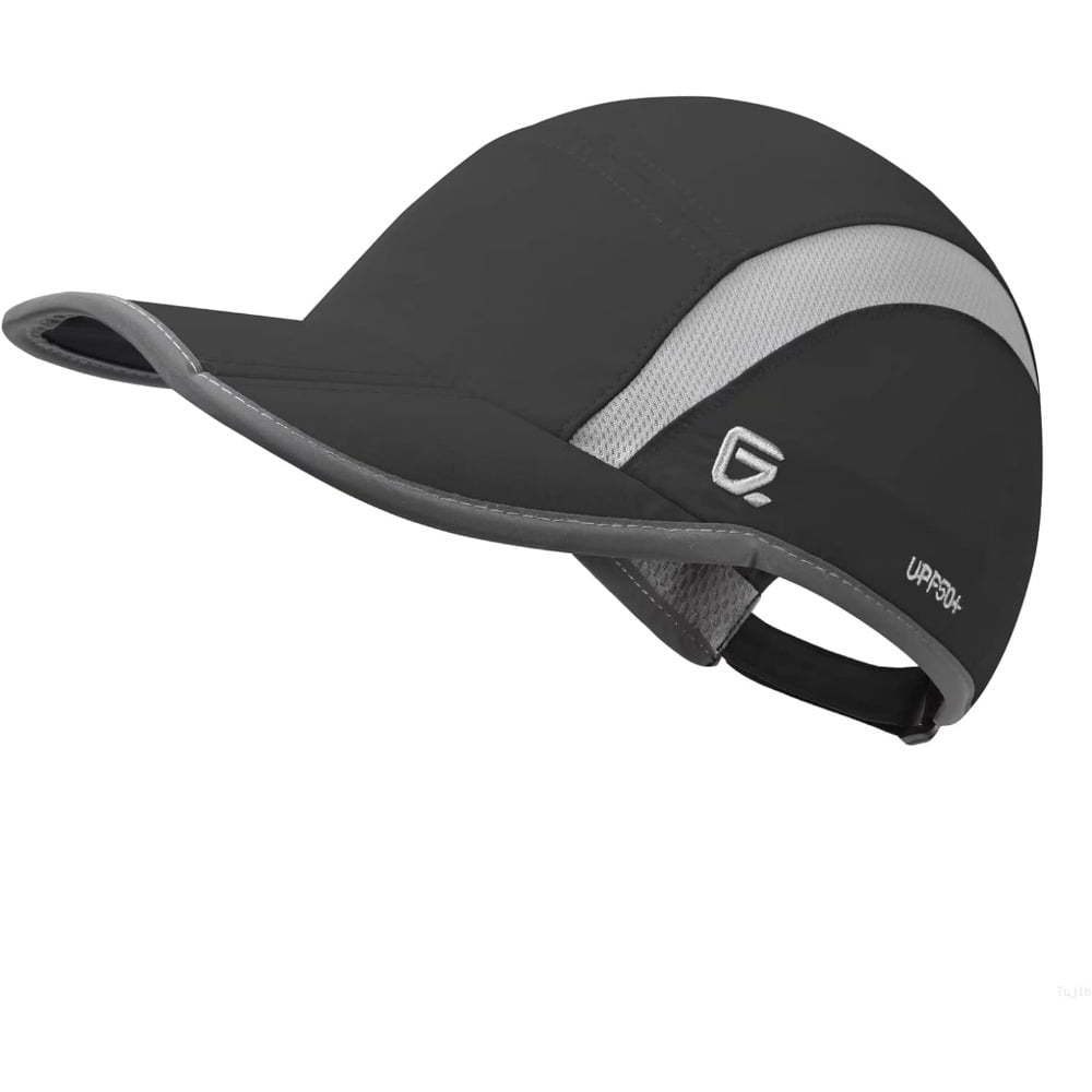 GADIEMKENSD Nylon Sports Cap, Black, Adjustable - Walmart.com