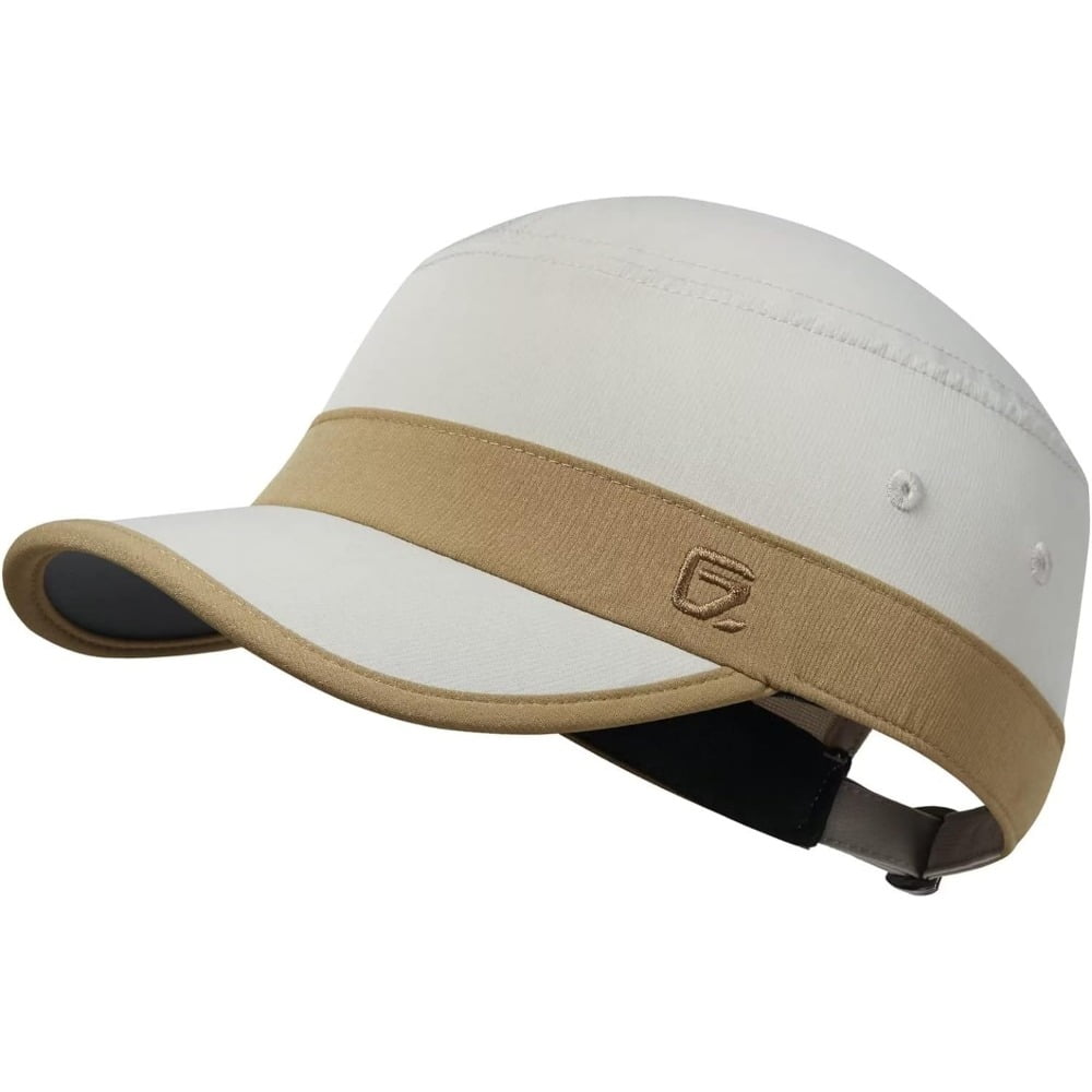 GADIEMKENSD Stretch Army Cap Cadet Military Hats Flat Top Baseball Cap ...