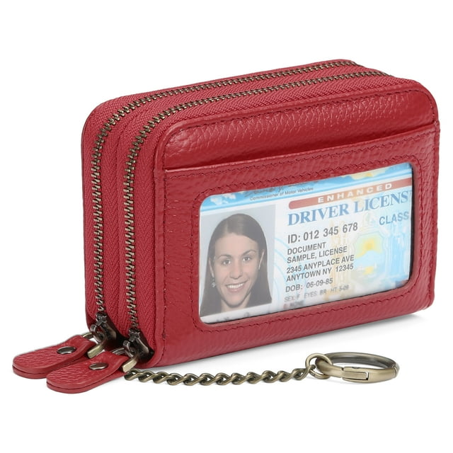GAEKEAO Credit Card Holder Wallet for Women RFID Blocking Small Genuine ...