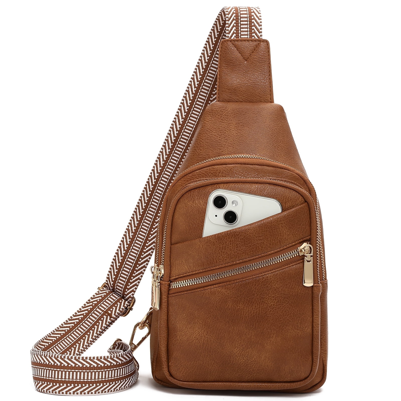 GAEKEAO Daily Sling Bag with Adjustable Straps Crossbody Chest Bag ...