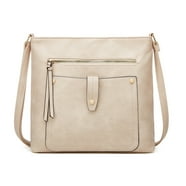 Violet Ray Women's Handbag Livvy Multi Zip Crossbody - Walmart.com