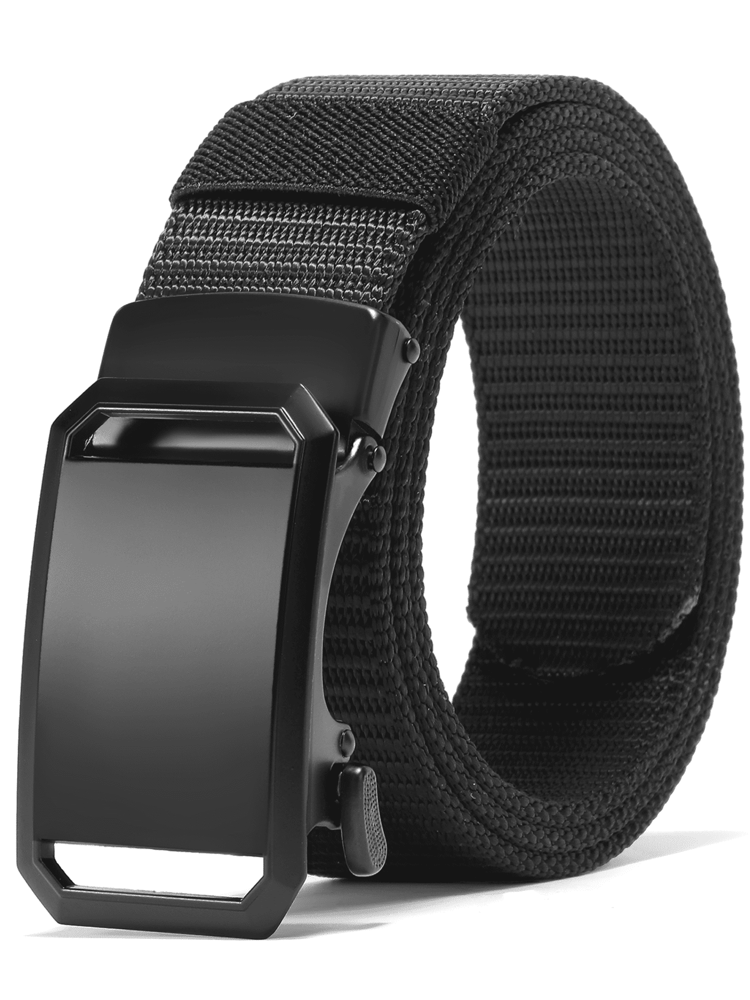 GAEKEAO Men's Ratchet Belt - Stretch Nylon Hiking Belt with Automatic ...
