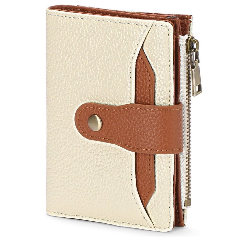 GAEKEAO Small Wallets Woman RFID Blocking Leather Bifold Card Holder ...