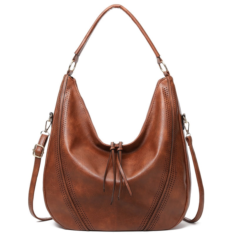 GAEKEAO Hobo Tote Bag for Women Large Capacity Tassel Zip Satchel ...