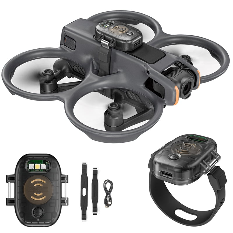 GAEKOL DRONE ALARM BUZZER LED FLIGHT Strobe Lights FOR DJI MINI 4 PRO ...