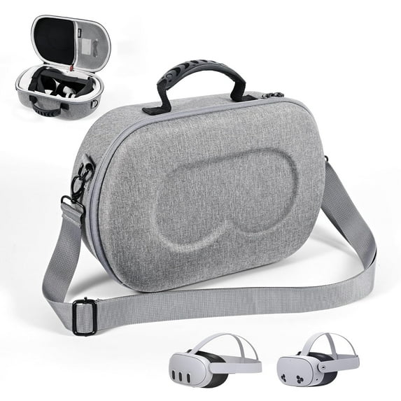 GAEKOL Hard Carrying Case for Meta Quest 3S/Quest 3/Vision Pro ...