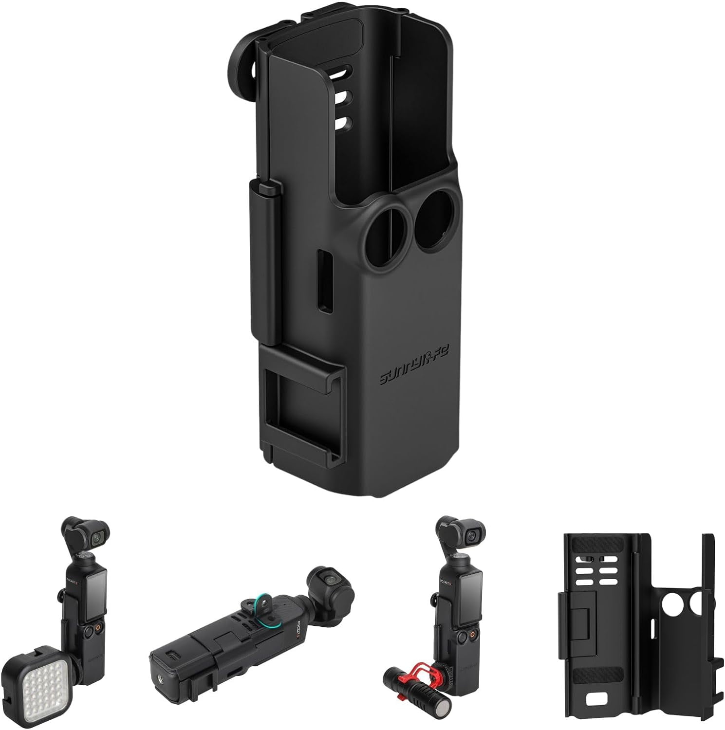GAEKOL Pocket 3 Camera Cage, Video Rig Expansion Adapter Mount for DJI ...
