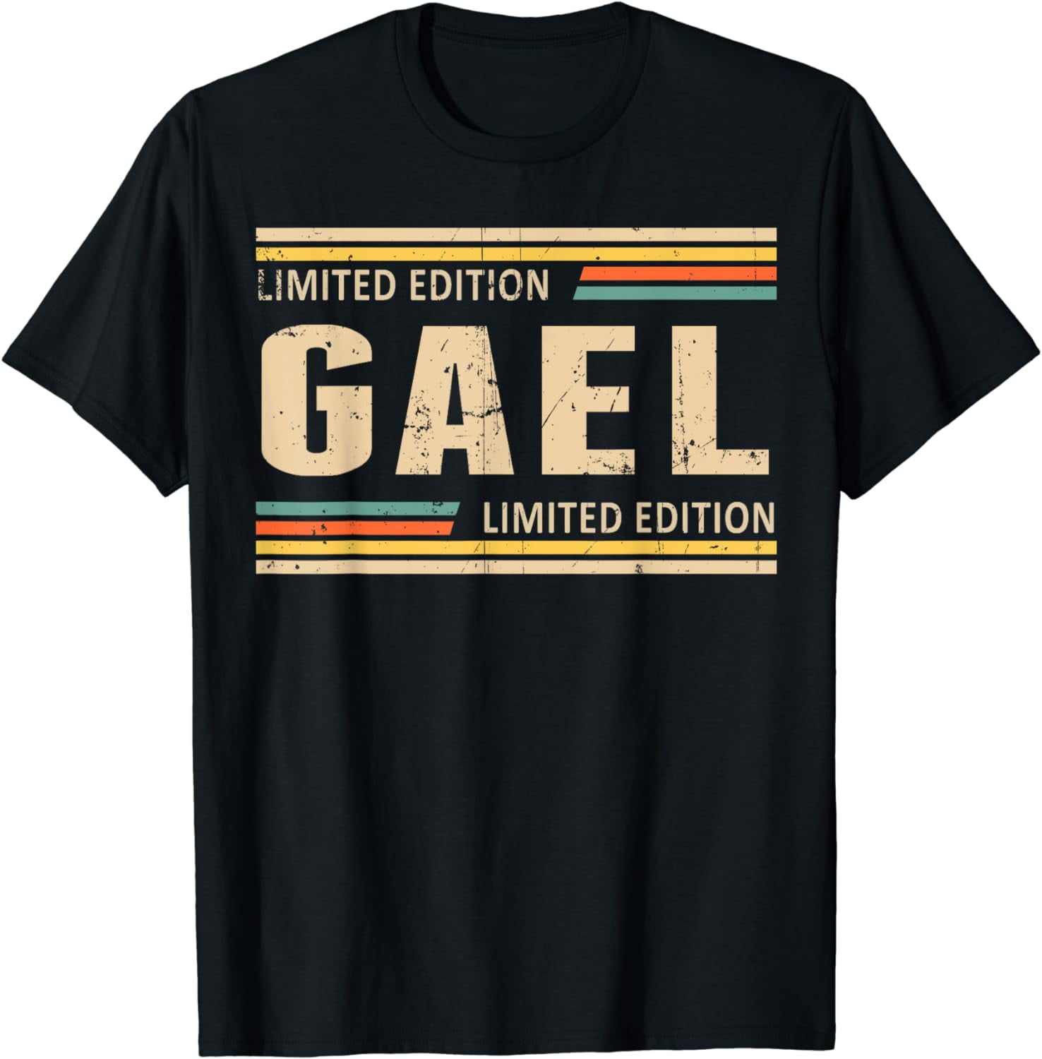 GAEL Limited Edition Shirt GAEL Name Personalized T-Shirt - Walmart.com
