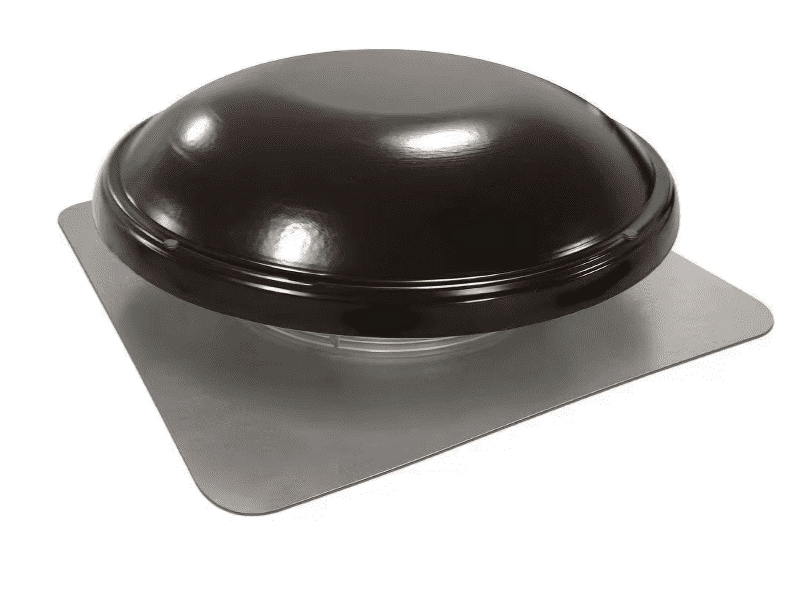 GAF Master Flow 144 sq. in. NFA Galvanized Steel Static Dome Roof Vent ...