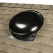 Ventamatic 1080 CFM Galvanized Steel Power Roof Mount Attic Vent Brown ...