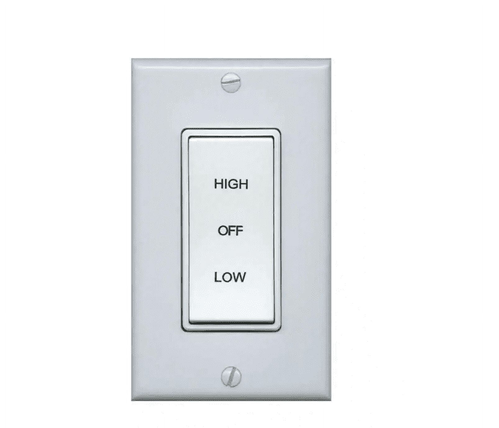 GAF Master Flow 2 Speed Wholehouse Fan Control Switch (Pack of 6 ...
