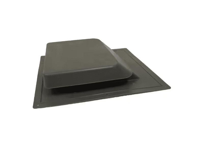 GAF Master Flow 37 sq. in. NFA High Impact Resin Super Low-Profile ...