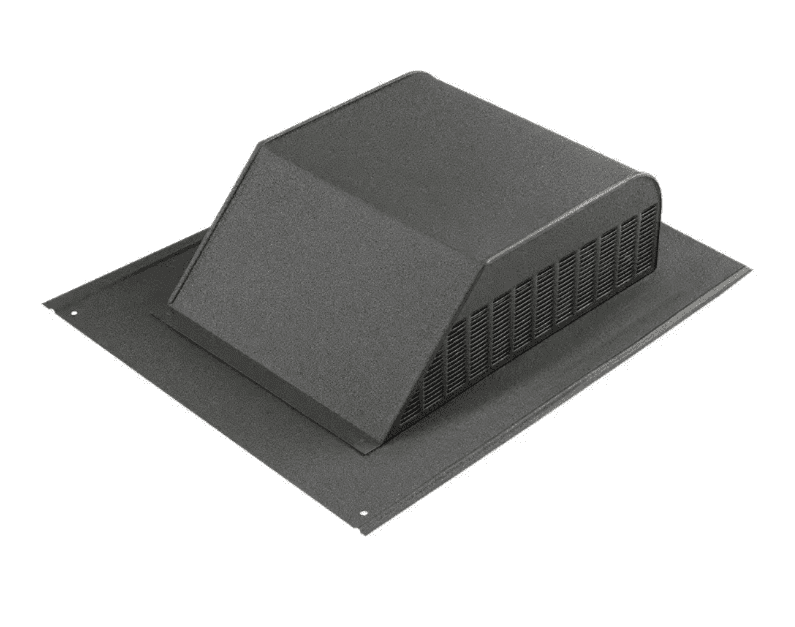 GAF Master Flow 60 sq. in. NFA Aluminum Slant Back Roof Louver Static ...