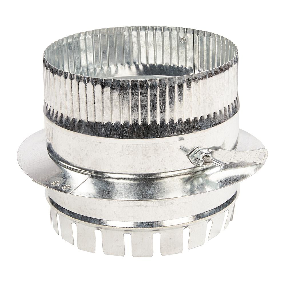 GAF Master Flow 8 in. Duct Board Starting Collar With Damper - Walmart.com