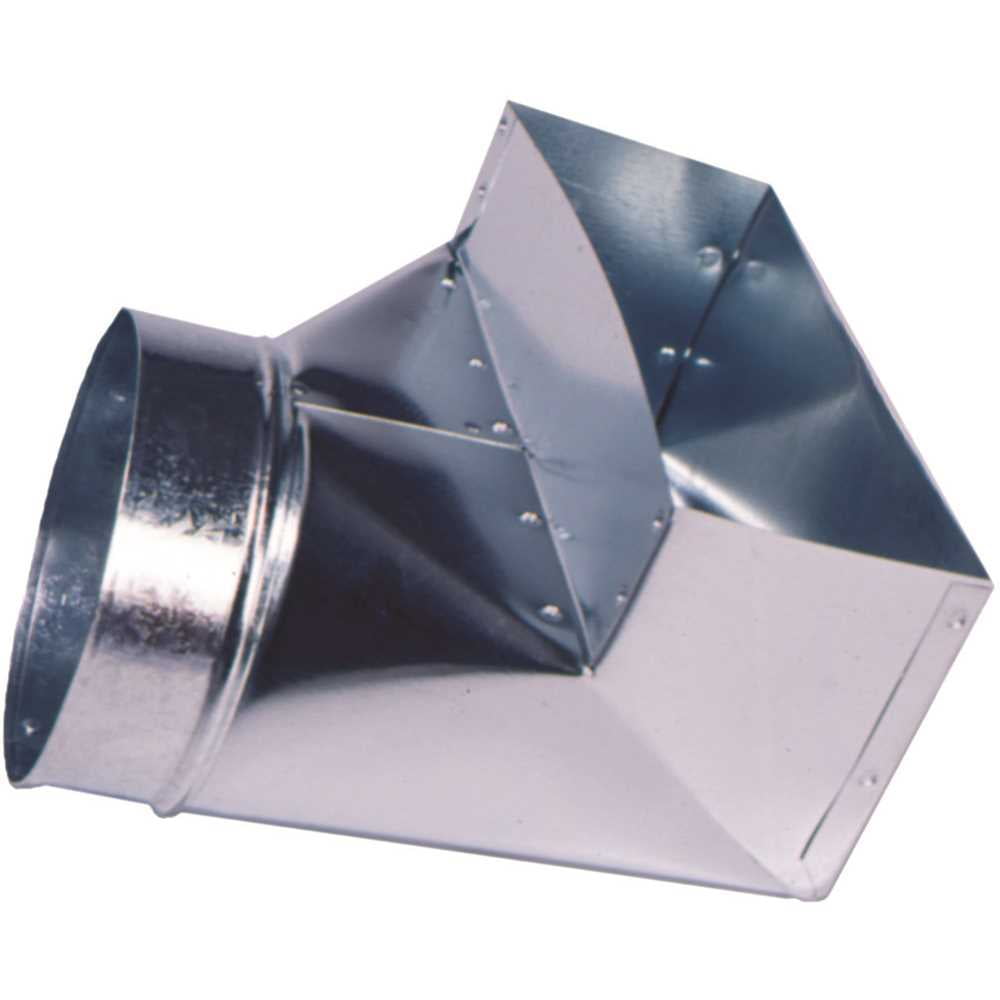 GAF Master Flow 10 in. x 6 in. to 6 in. 90-Degree Register Box ...