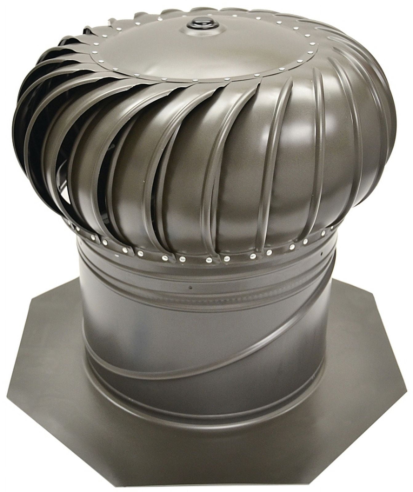 Master Flow GIC12WW Rotary Turbine Ventilator, Steel, Weathered Wood ...