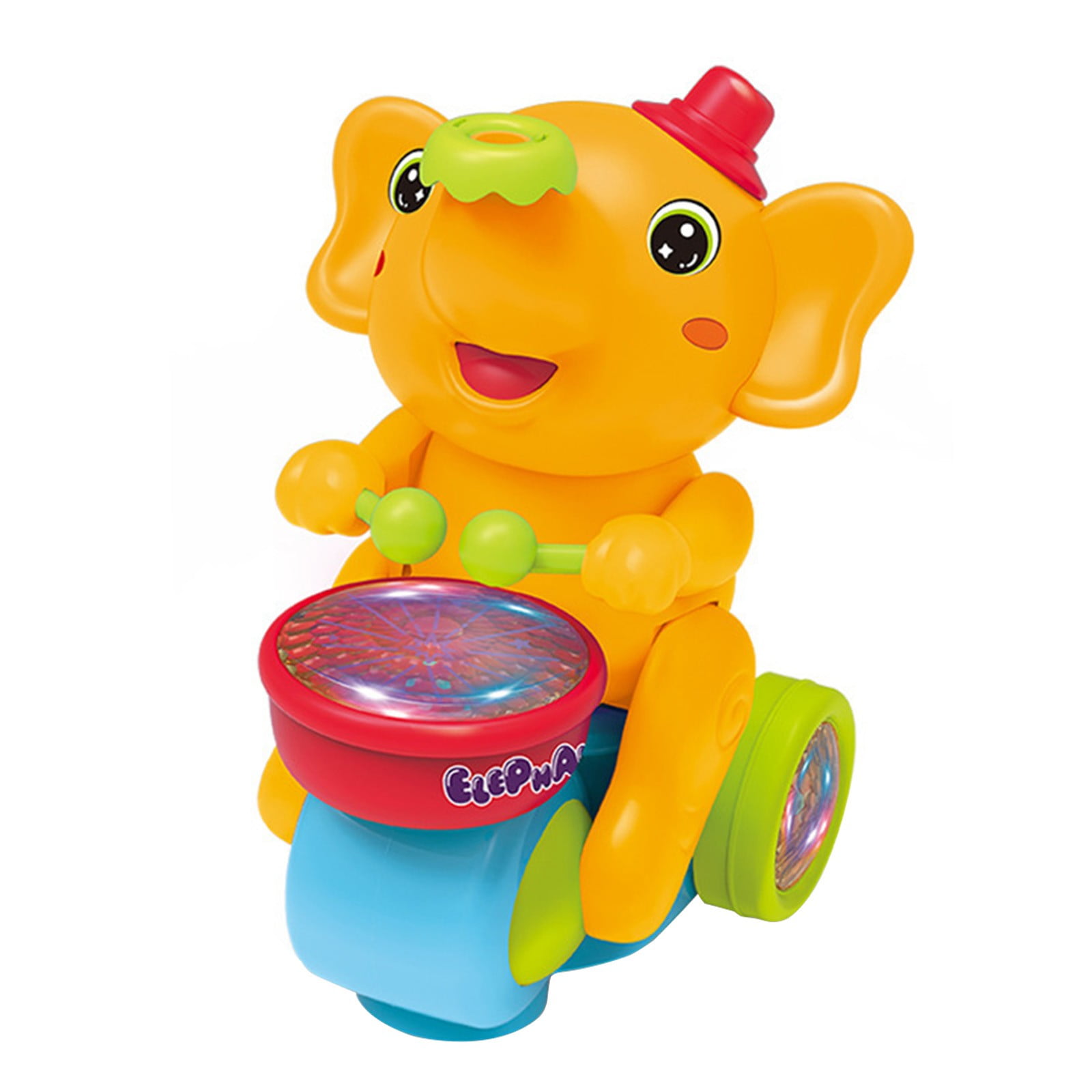 GAFRBALLV Baby Elephant Toy, Musical Toys for Babies with LED Lights ...