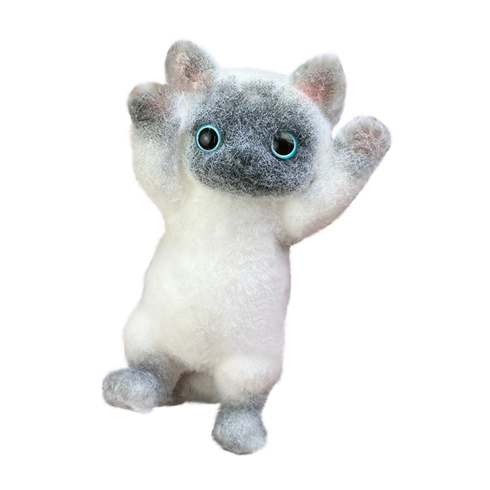 GAFRBALLV Cat Sticky Squishy Toys,Cute Cat Squishies Squeeze Soft Cat ...