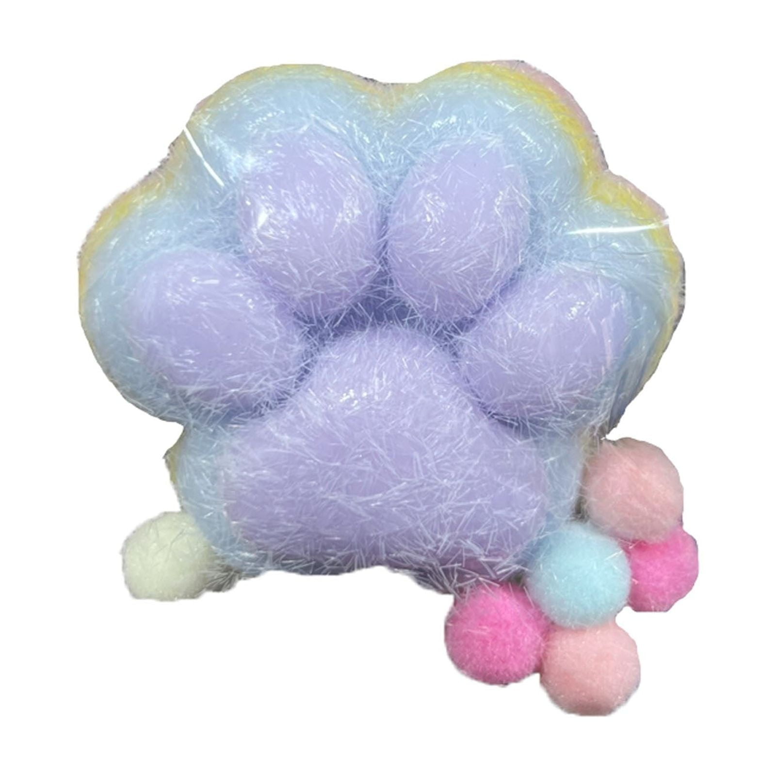 GAFRBALLV Cute Soft Cat Paw Squishy – Handmade Silicone Taba Toy for Stress Relief, Sensory Play ...