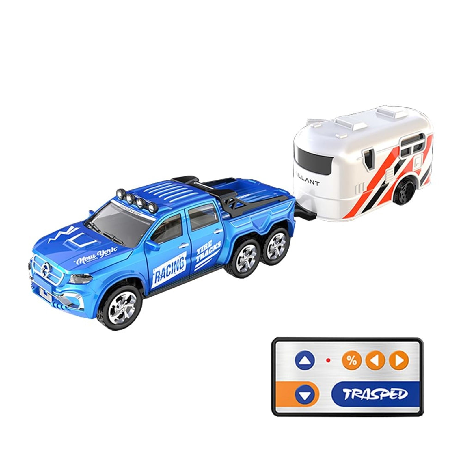 GAFRBALLV Remote Control Small Car, 1:64 Scale Off-Road RC Car, USB ...