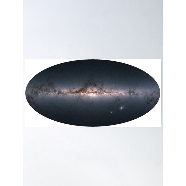 GAIA'S Newest Map of the Galaxy Poster - Walmart.com