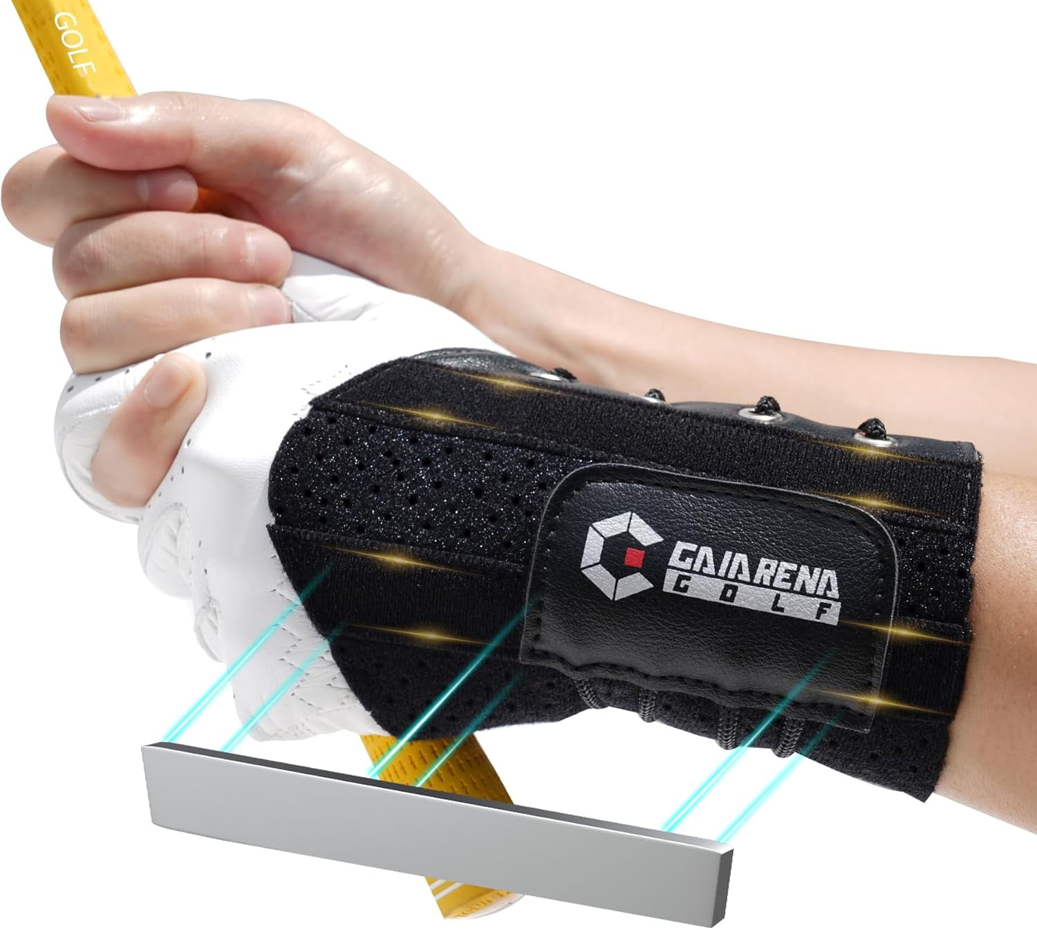 GAIARENA Golf Wrist Brace Wrist Hinge Swing Aid, Efficient Golf Swing ...