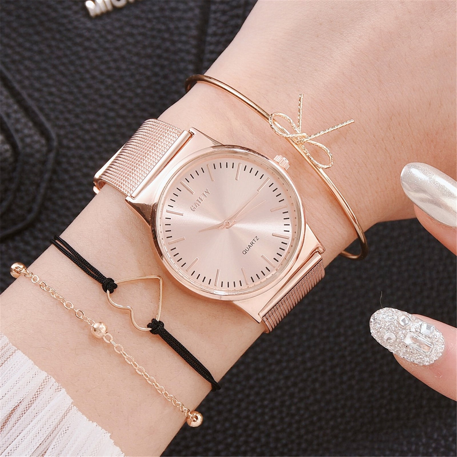 GAIETY Fashion Trend Ladies Watch Rose Gold New Korean Ladies Watch ...