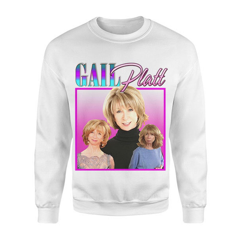 GAIL PLATT Homage Sweatshirt, For Coronation Street Fans, Men's Jumper ...
