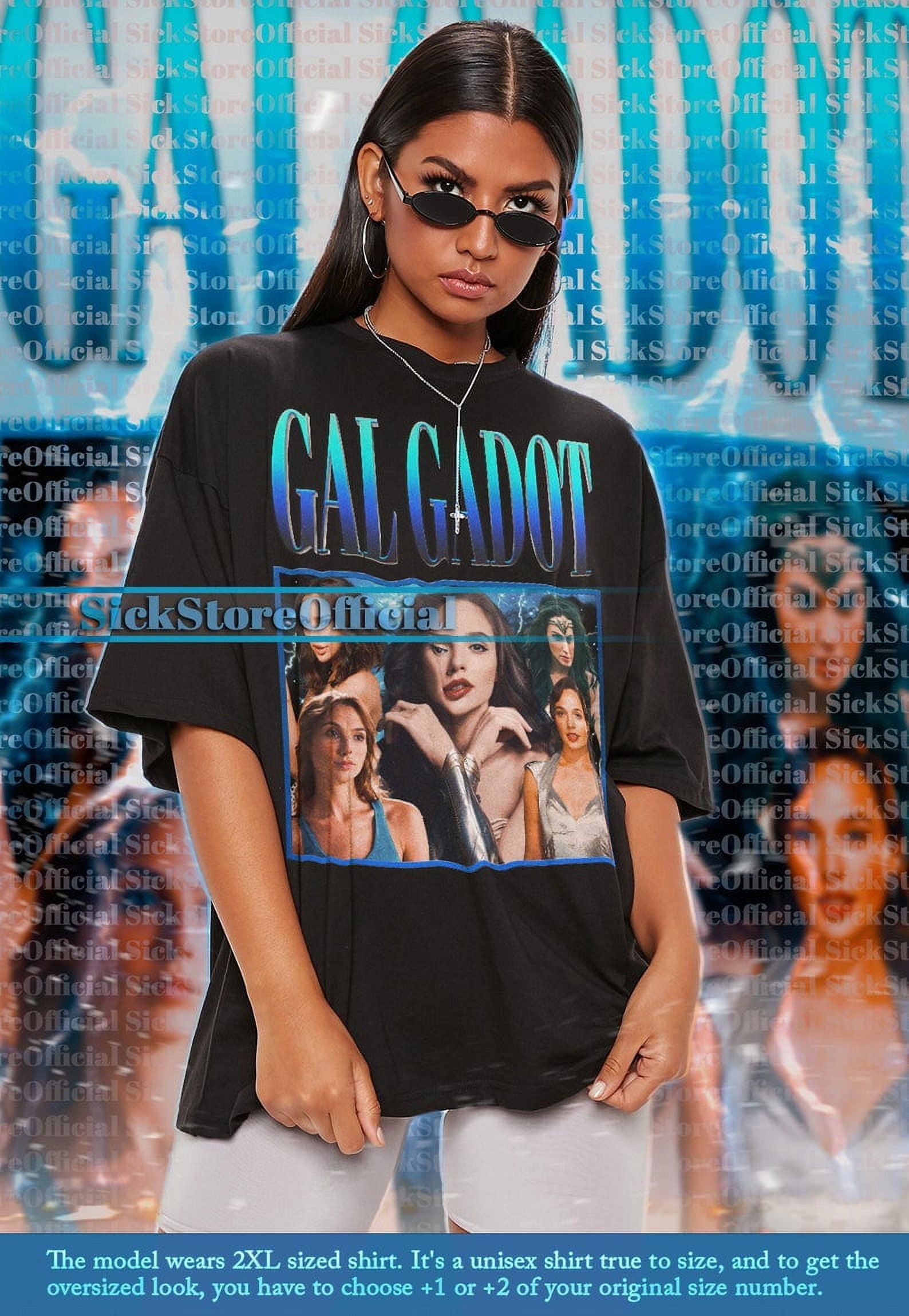 GAL GADOT Vintage Shirt, Gal Gadot Homage Tshirt, Gal Gadot Fan Tees ...