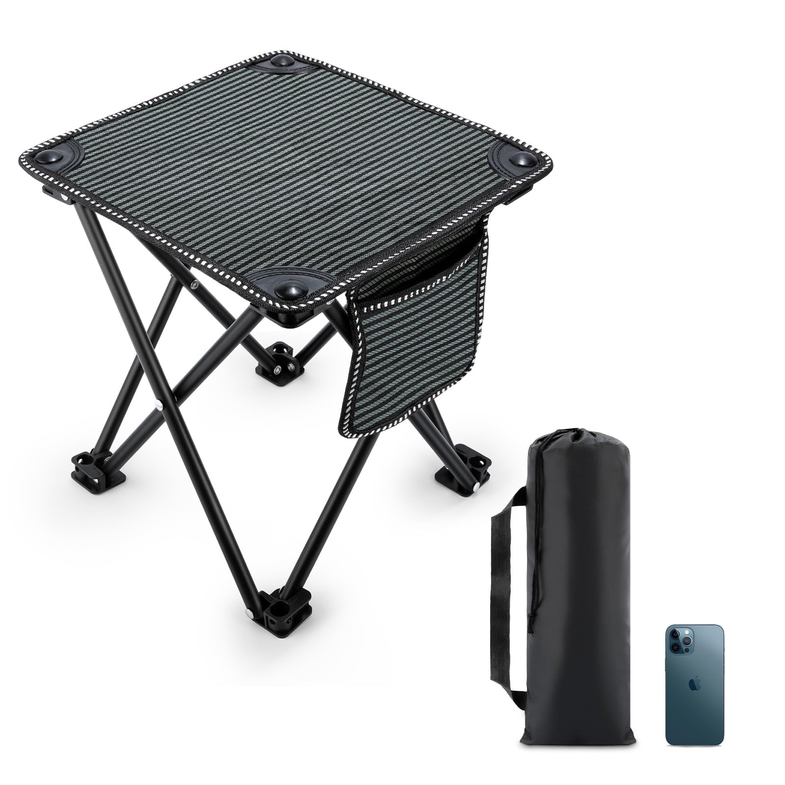 Galaprox Camping Stool Portable Folding Small Chair for Camping Fishing ...