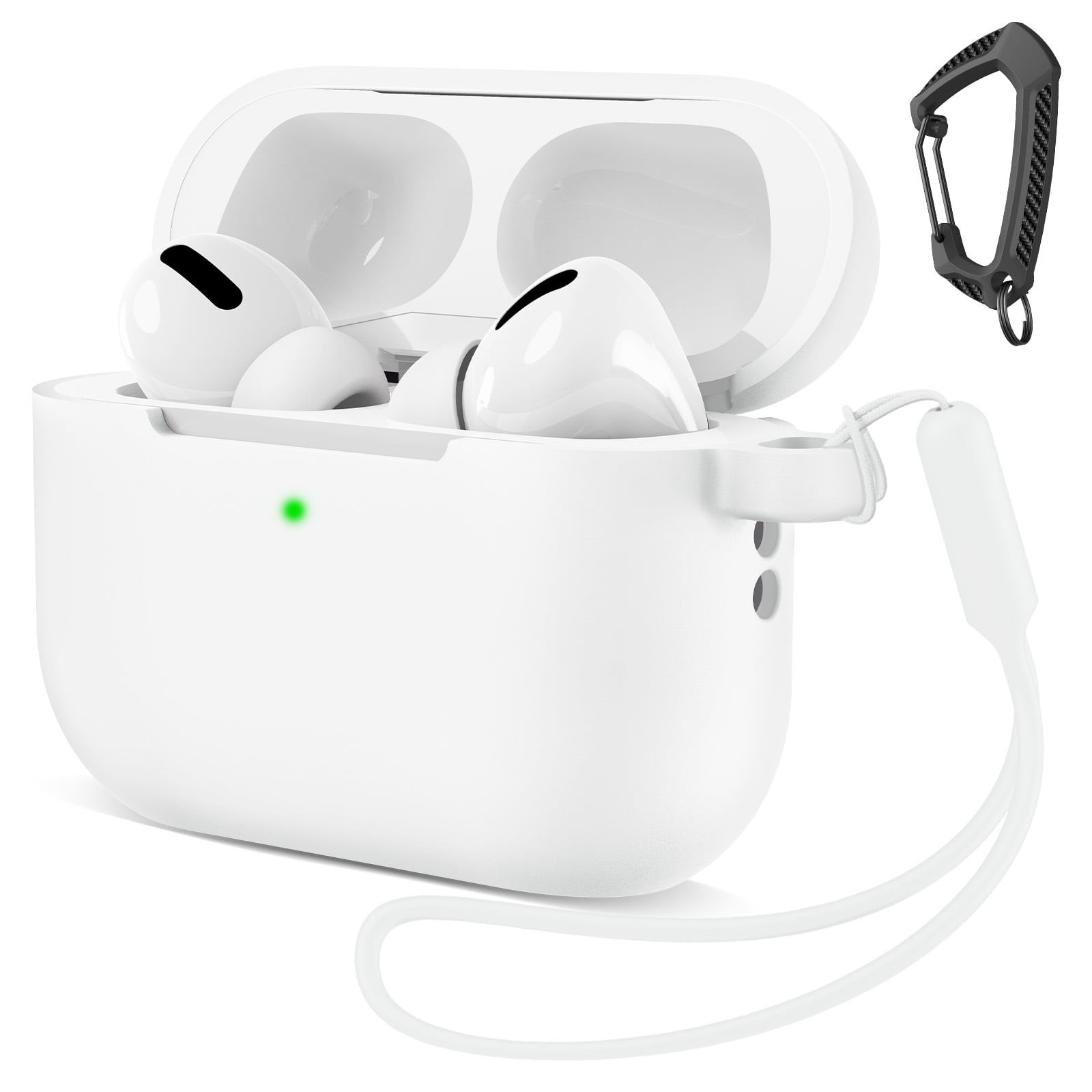 GALAPROX Compatible with AirPods Pro 3 Case with Keychain/Hand Strap ...