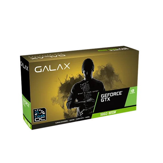 GALAX GTX 1660 Super (1-Click OC) 6GB GDDR6 192-bit DP/HDMI/DVI-D ...