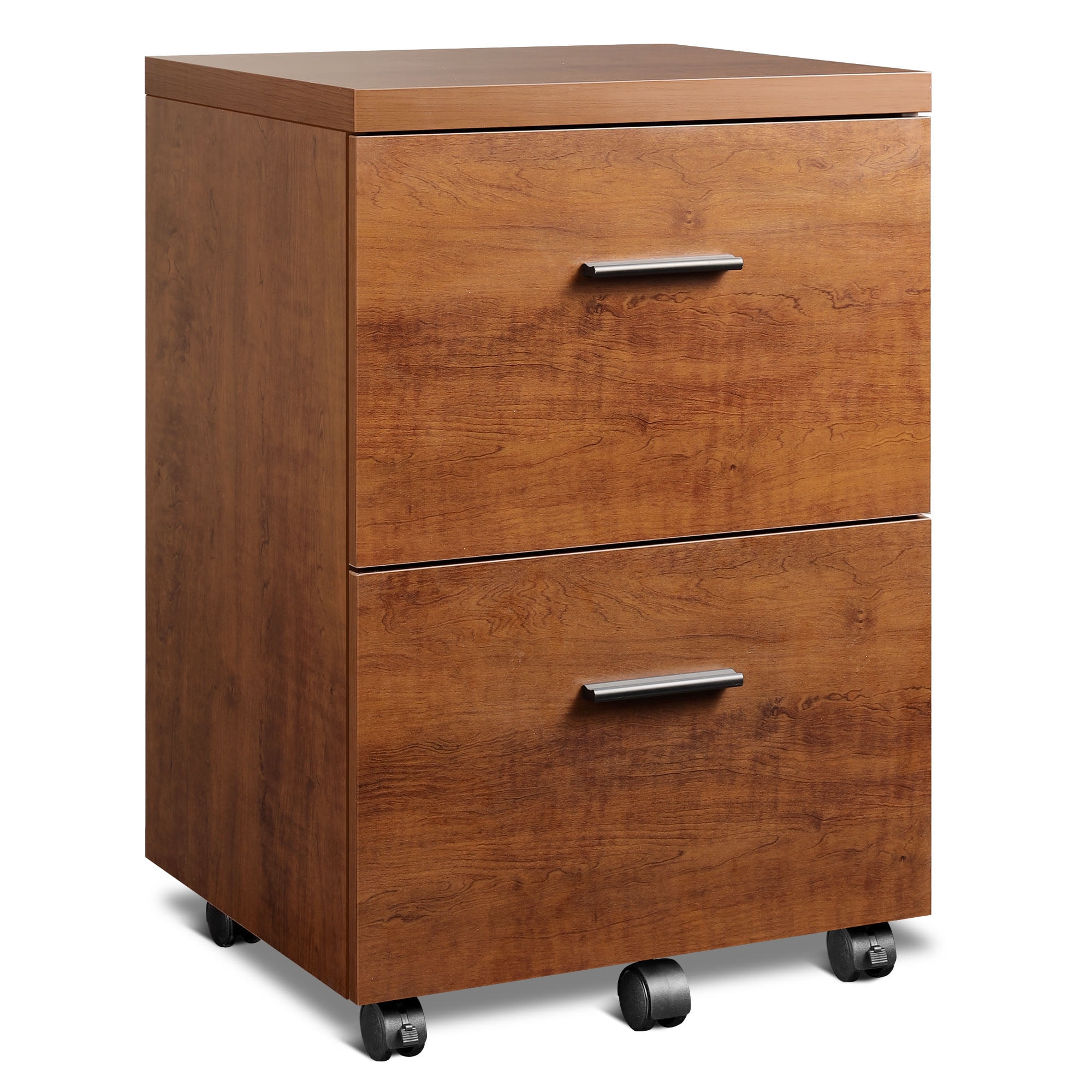 GALAXHERO 2-Drawer Wood File Cabinet, Vertical Filing Cabinet with ...