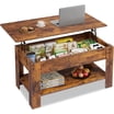 GALAXHERO Coffee Table, 39" Lift Top Coffee Table with Hidden Storage ...