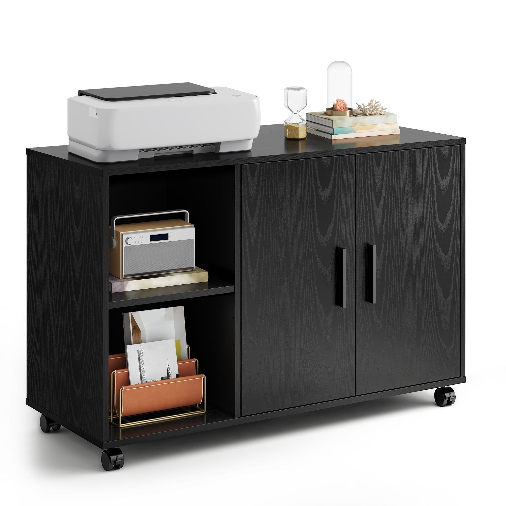 GALAXHERO Office Storage Cabinet with Doors and Shelves, Lateral ...