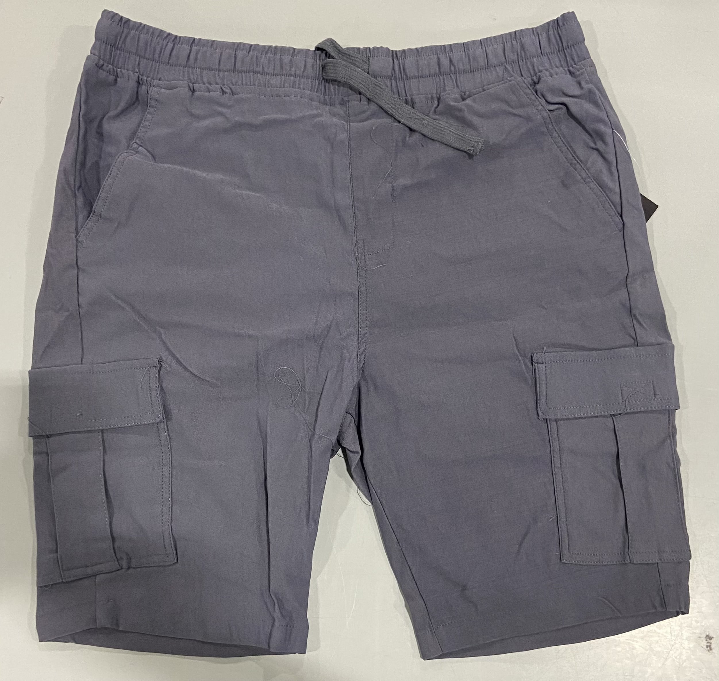 GALAXY BY HARVIC SHORTS WITH CARGO POCKETS - SIZE: MEN XL - GRAY ...
