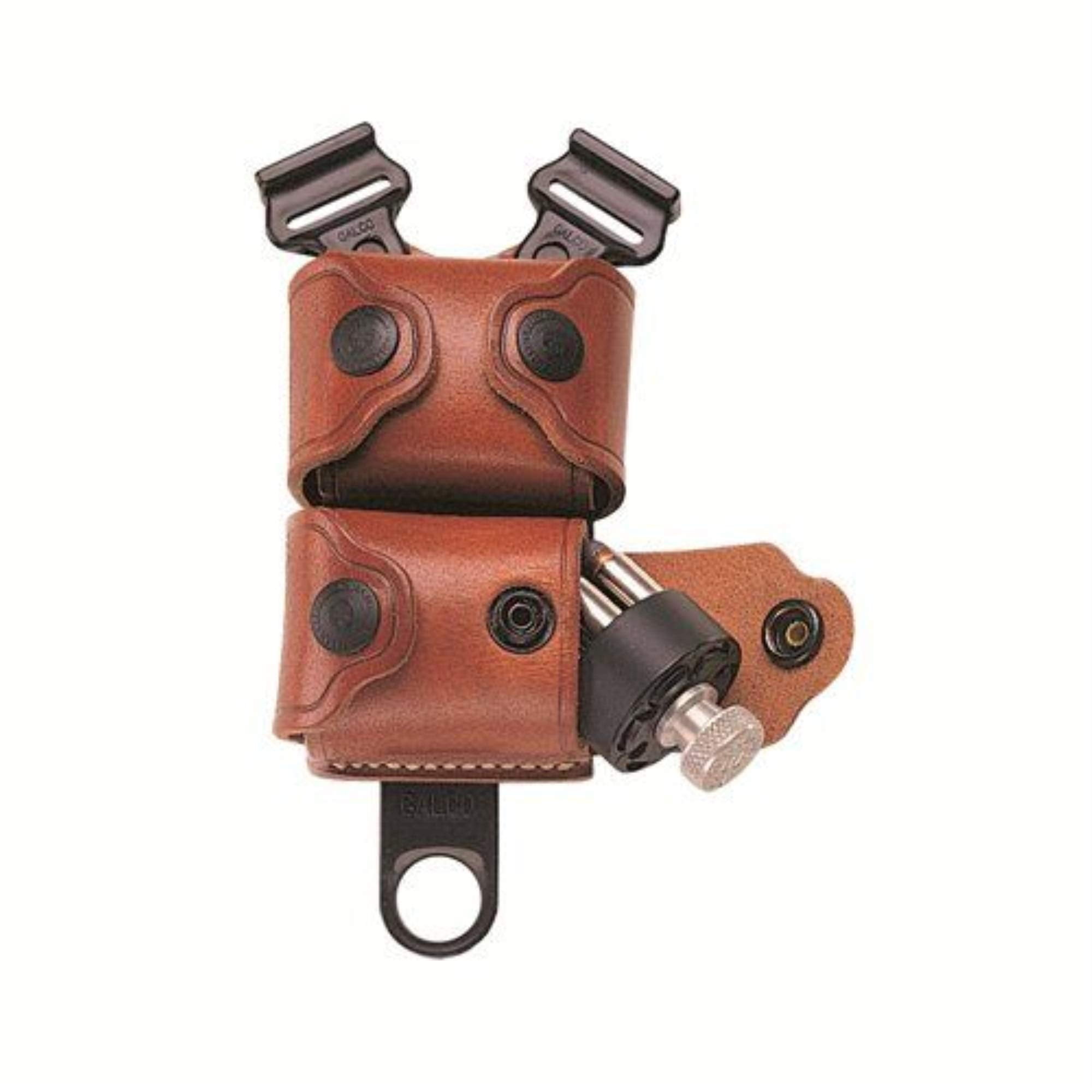 GALCO SPEEDLOADER CASE HOLDS 2 SPEEDLOADERS TAN LEATHER - Walmart.com