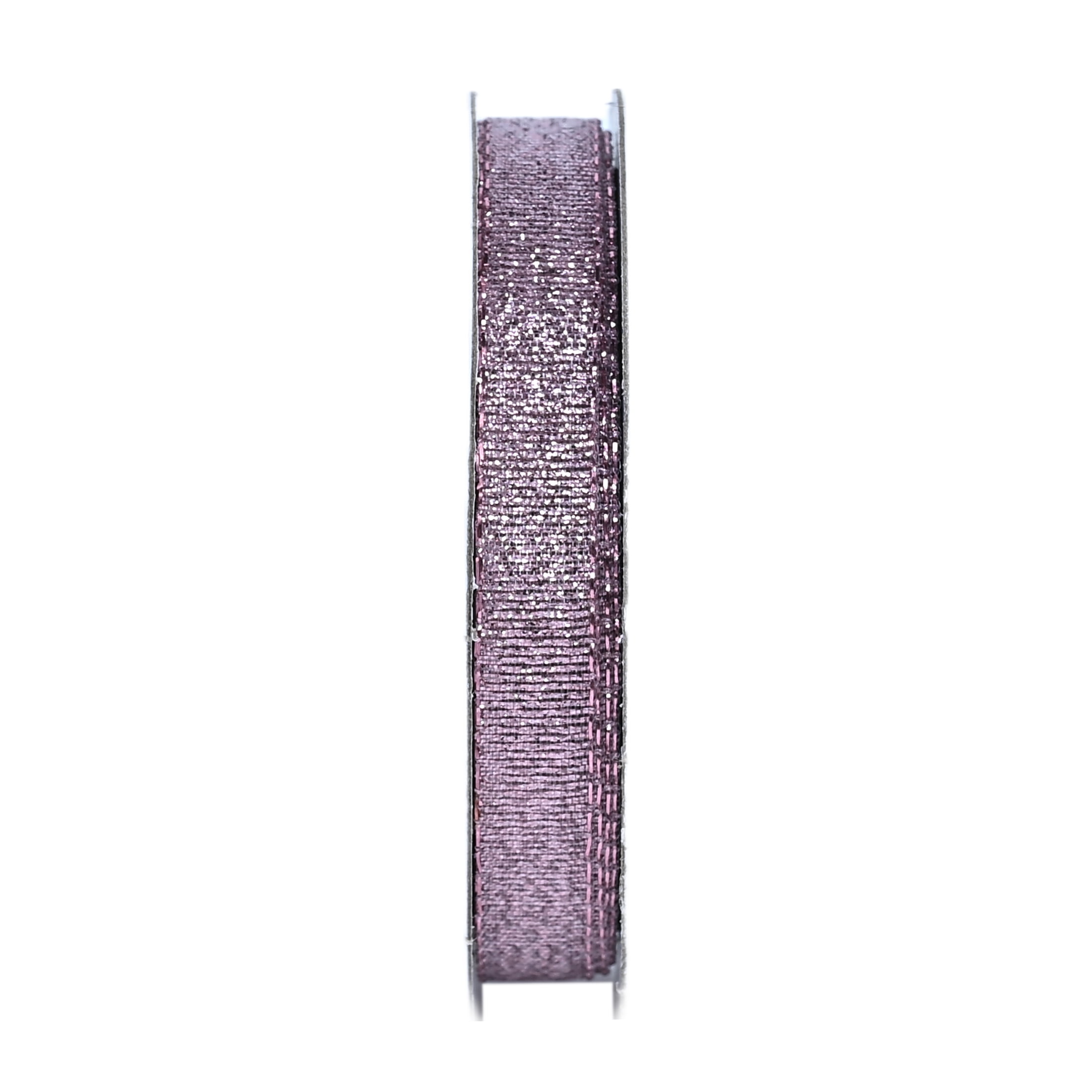 Gwen Studios 3/8" Galena Metallic Light Pink Ribbon, 3 yards - Walmart.com