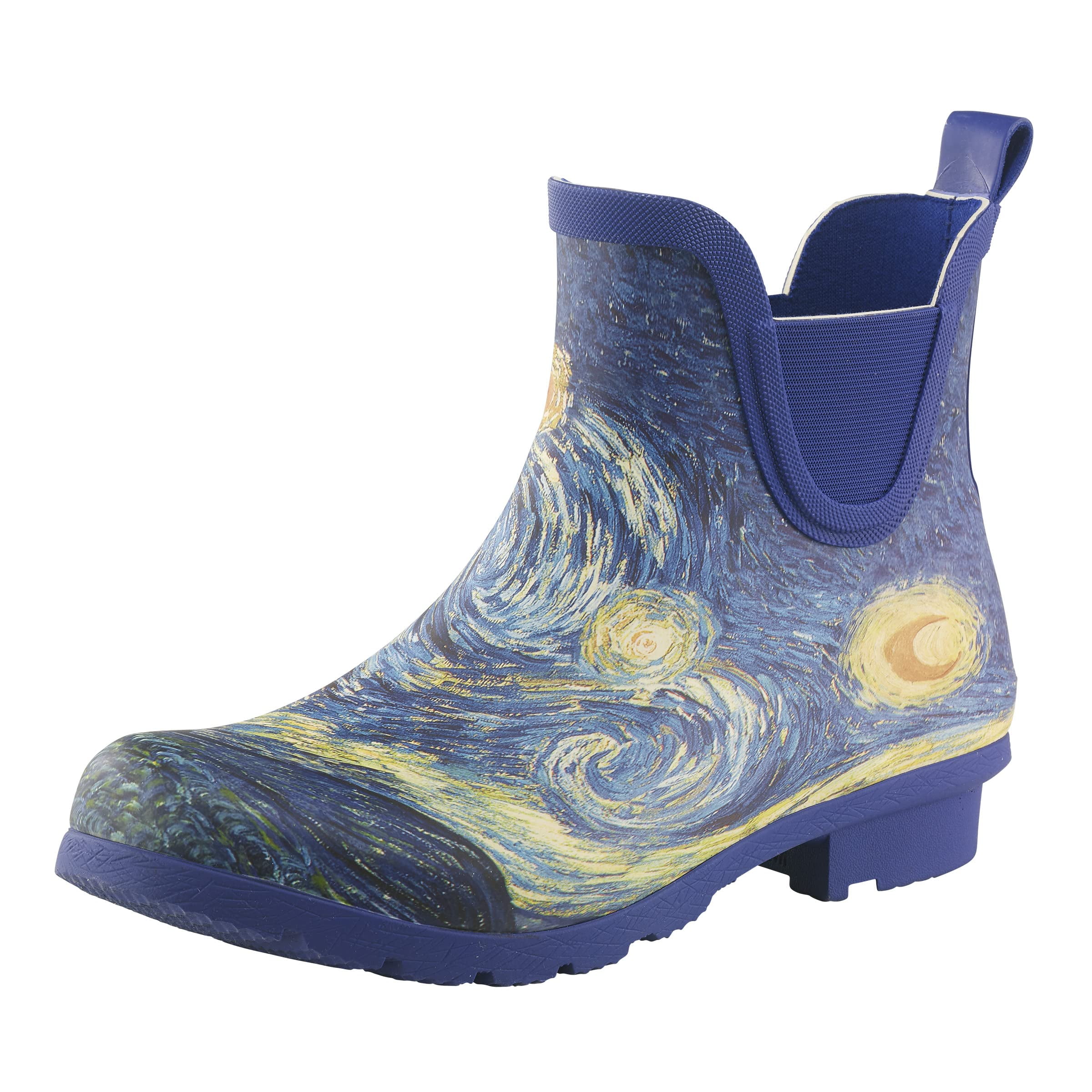 GALLERIA ENTERPRISES, INC. Van Gogh Starry Night Chelsea Rain Boot ...