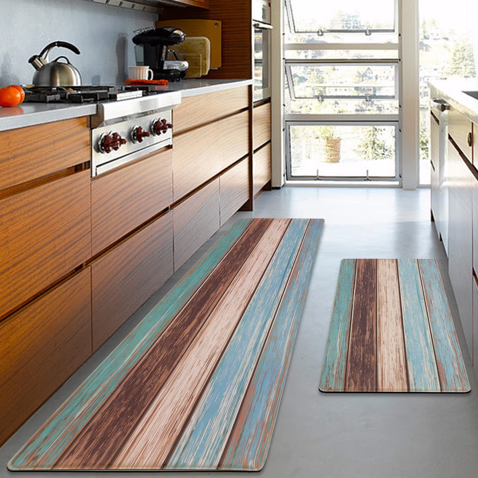 Free Shipping! GALMAXS7 Anti Fatigue Kitchen Mat 2 Farmhouse Design ...