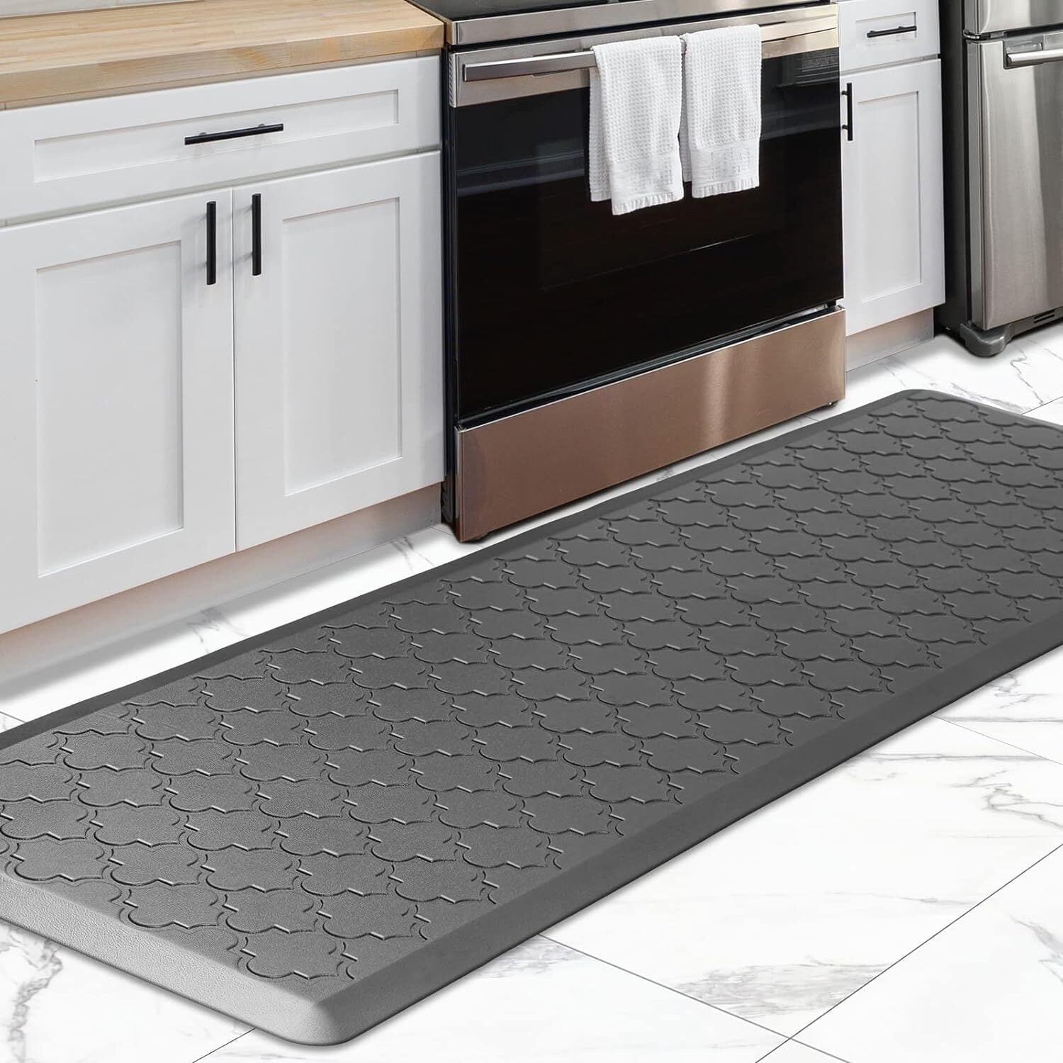 "GALMAXS7 Anti-Fatigue Kitchen Mat, Comfortable Floor Rug, Memory Foam ...