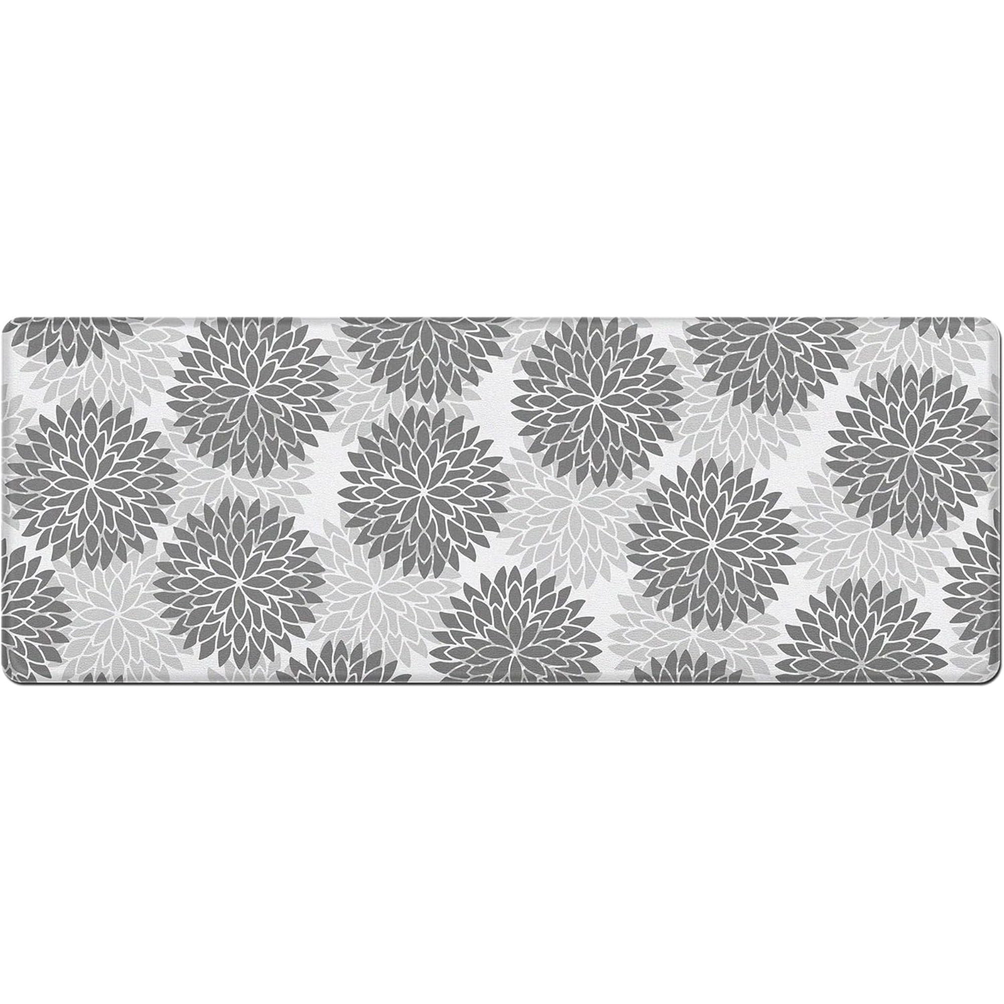 GALMAXS7 Kitchen Mats for Floor 1/2 Inch Anti Fatigue Mats Floral ...