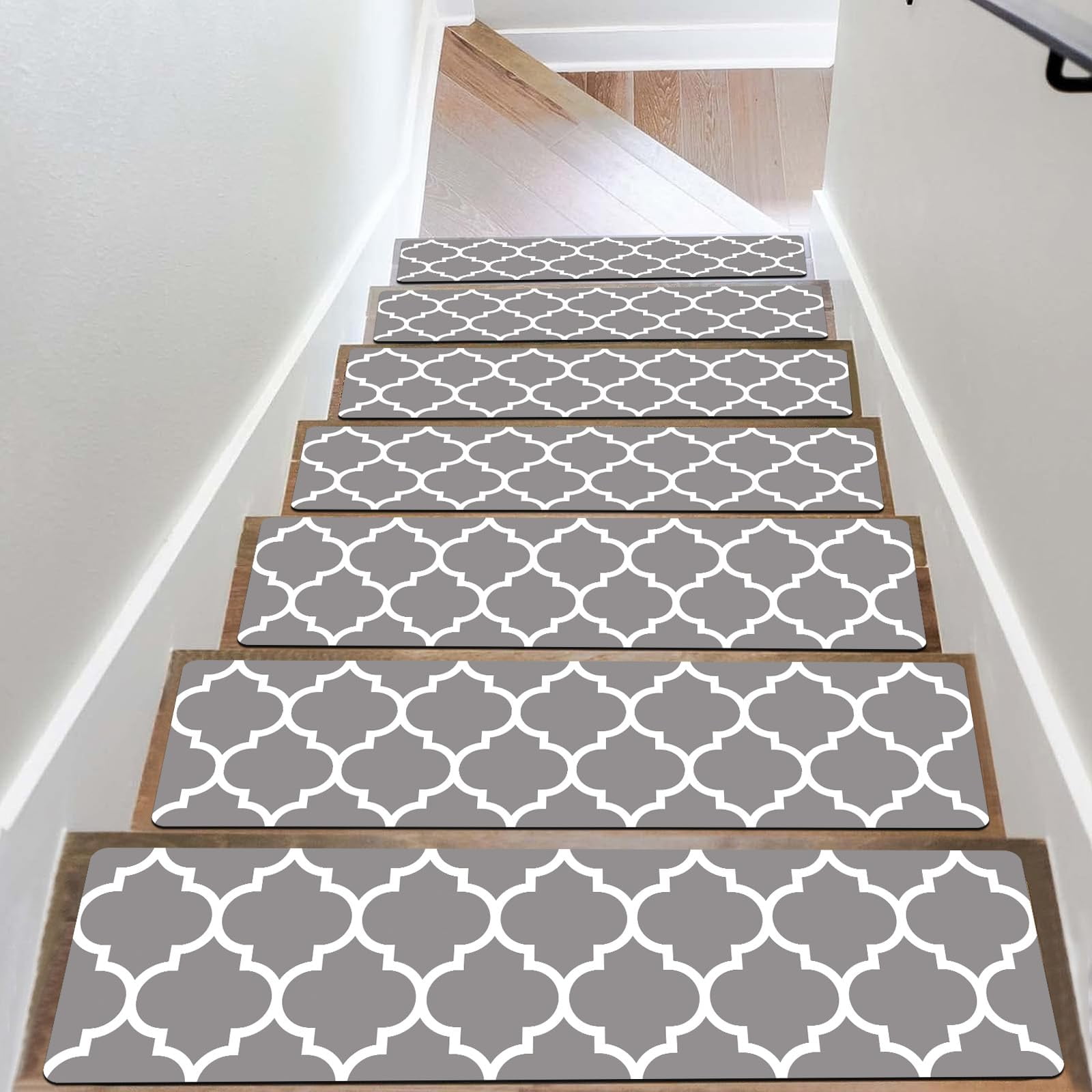 GALMAXS7 Non Slip Stair Treads with Rubber Backing for Indoor Stair ...