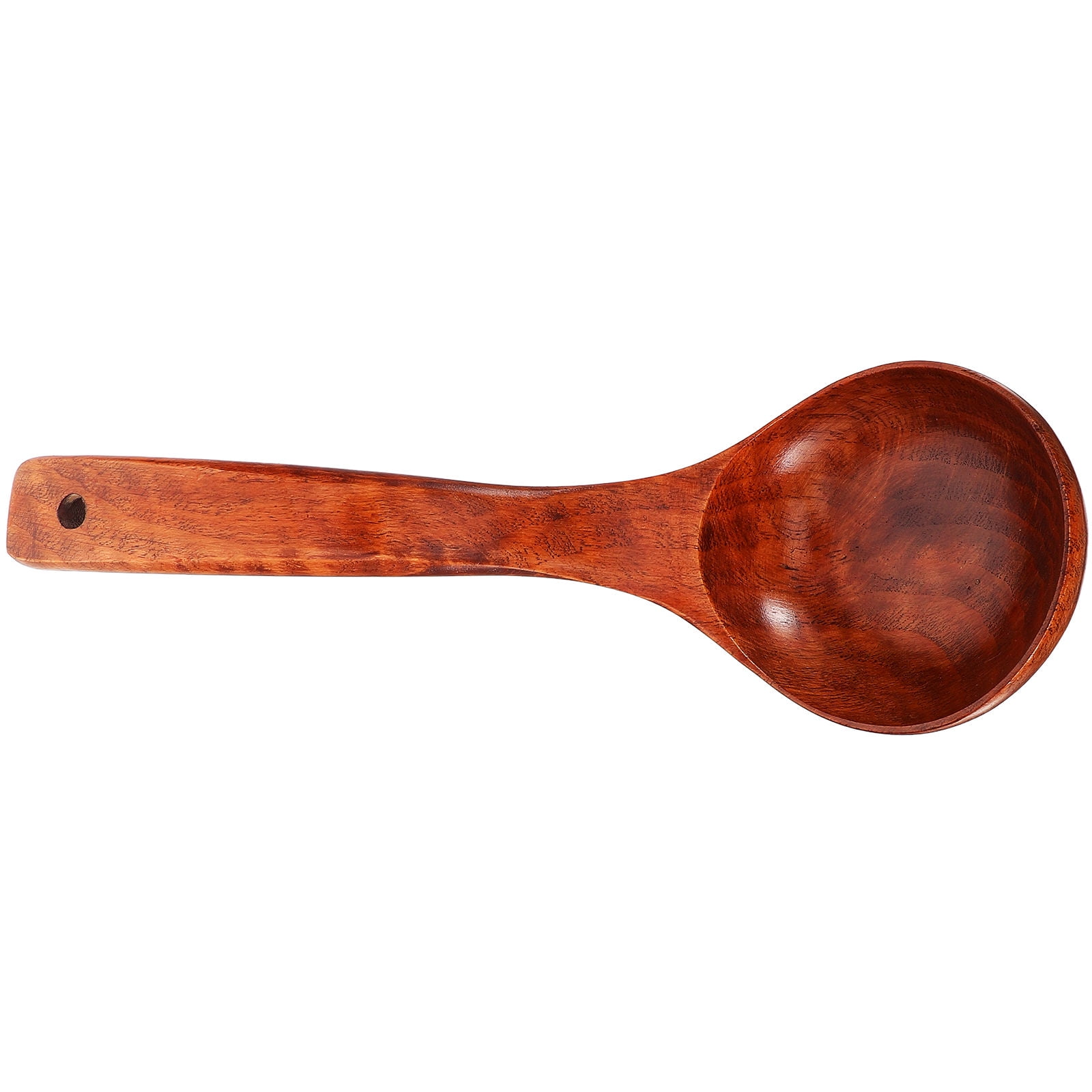 GALUBUBU 1Pack Cooking Spoon Bamboo Curved for Serving Soup in Kitchens ...