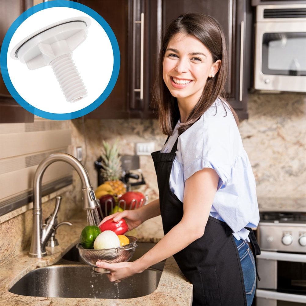 GALUBUBU 1Set Simple But Classic Abs Sink Hole Cap For Kitchen Use ...